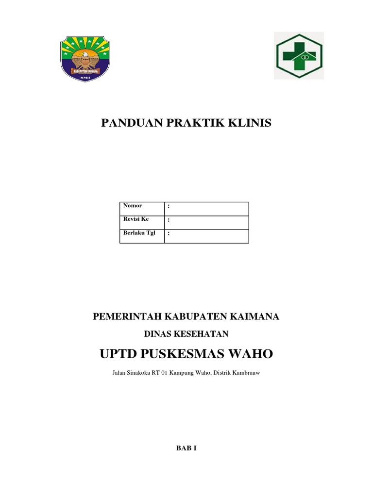 Panduan Praktik Klinis | PDF