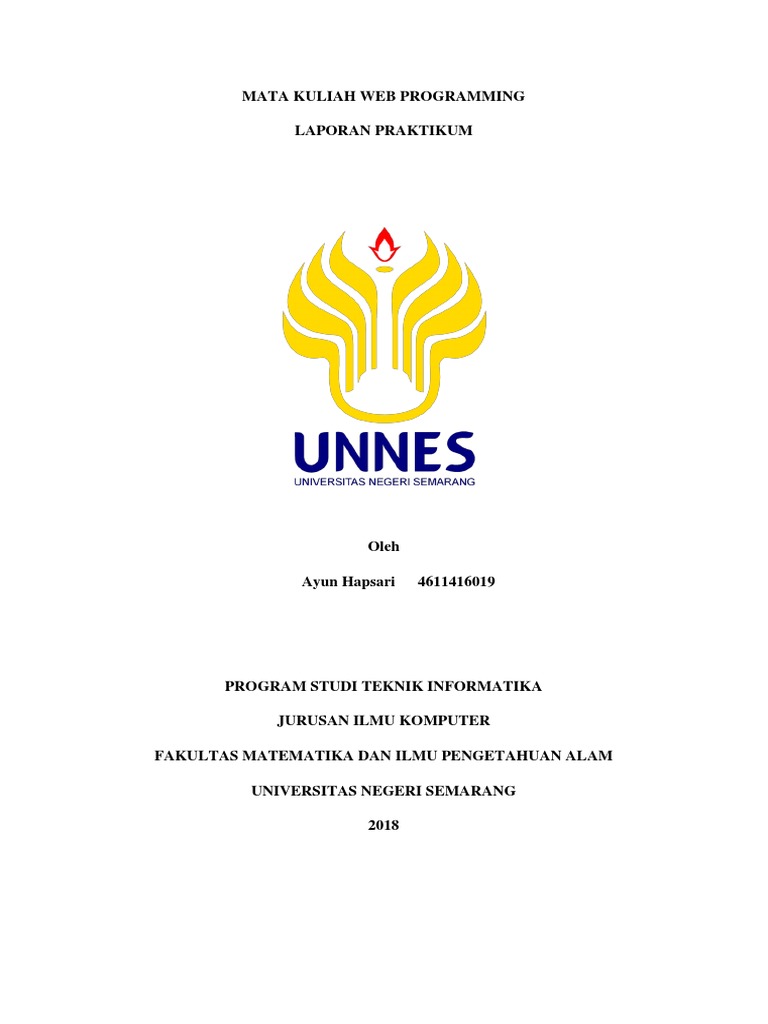 Mata Kuliah Web Programming | PDF | Computer Programming | Software ...