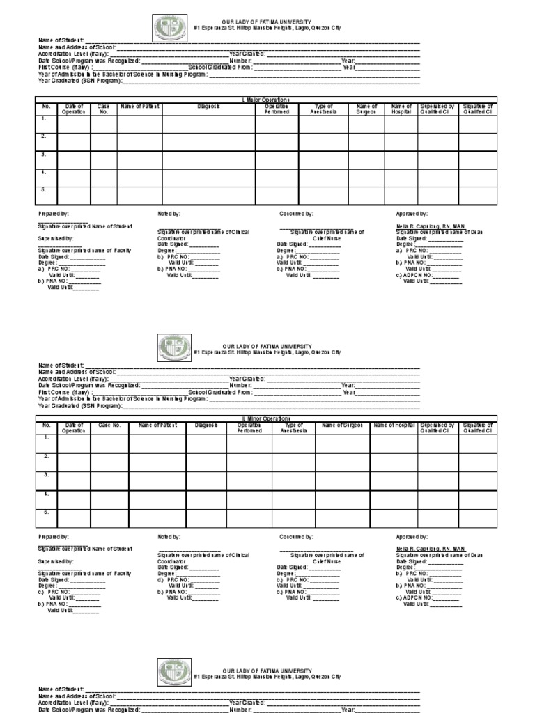 PRC Form | Download Free PDF | Nursing | Academic Degree