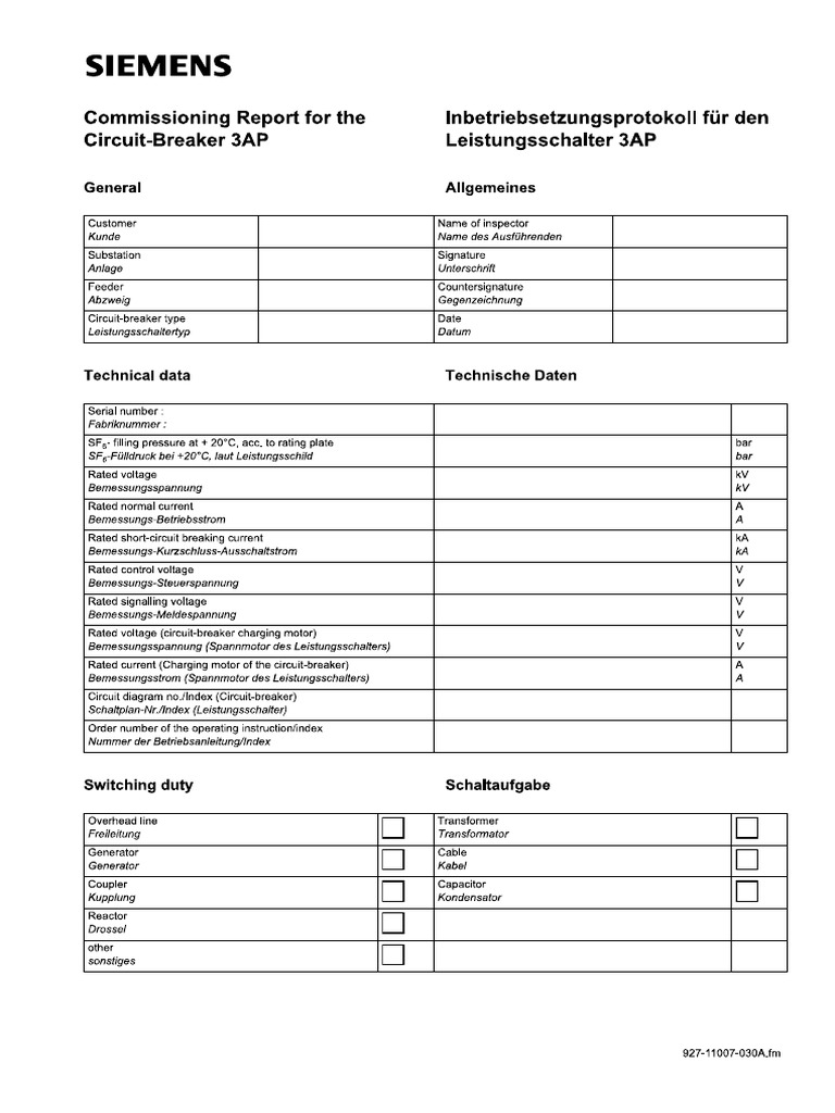 AIS CB Test Report Format | PDF