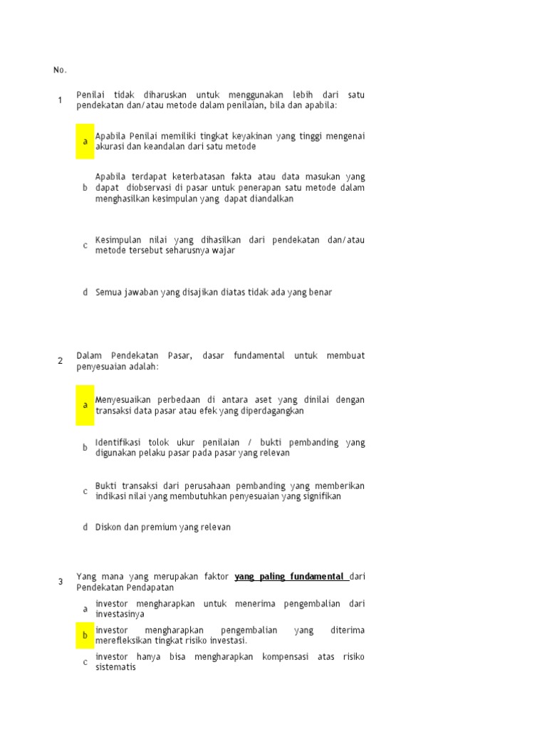 Soal Mappi Spi Baru | PDF