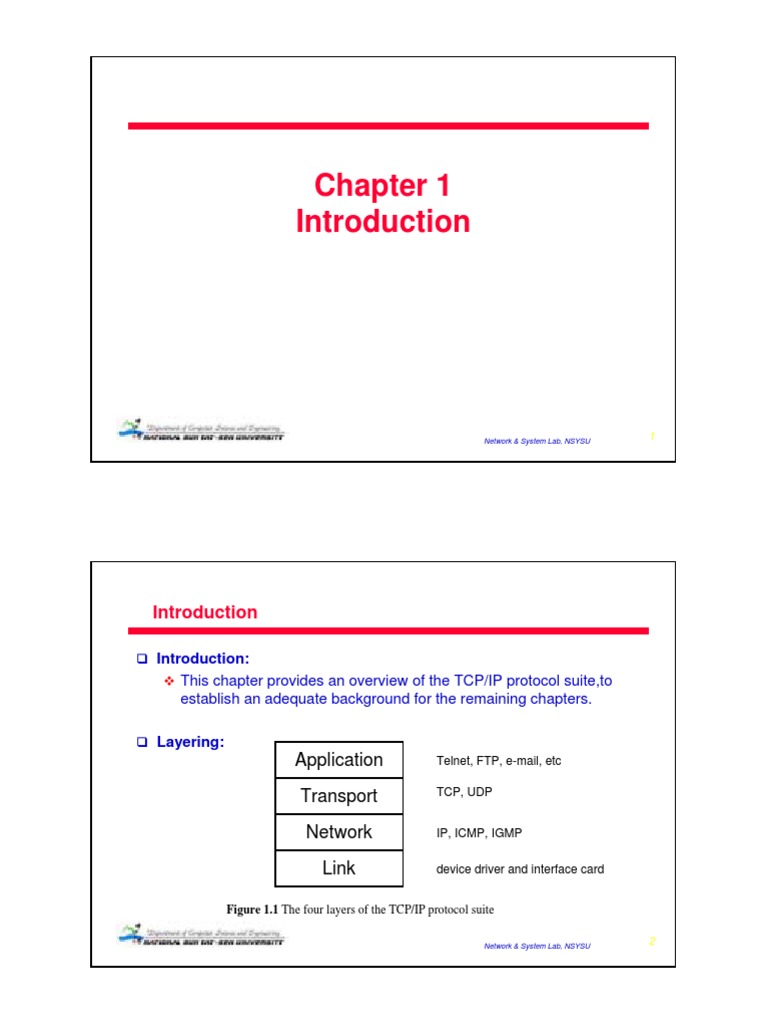 CH 01 | PDF | Port (Computer Networking) | Transmission Control Protocol