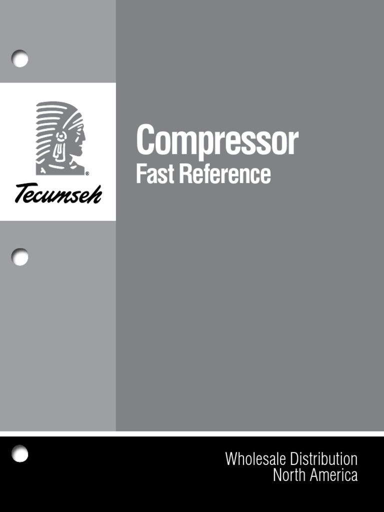 Tecumseh Compressor Specs