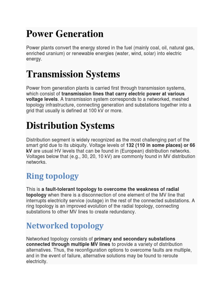 Power Generation | PDF