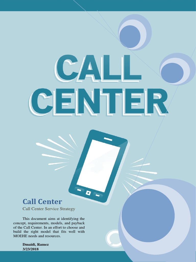 Call Center Service Strategy | PDF