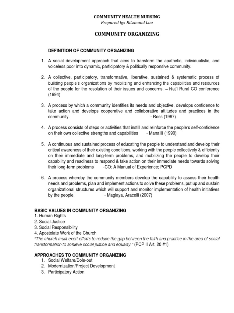 Copar 2018 | PDF | Community | Community Organizing