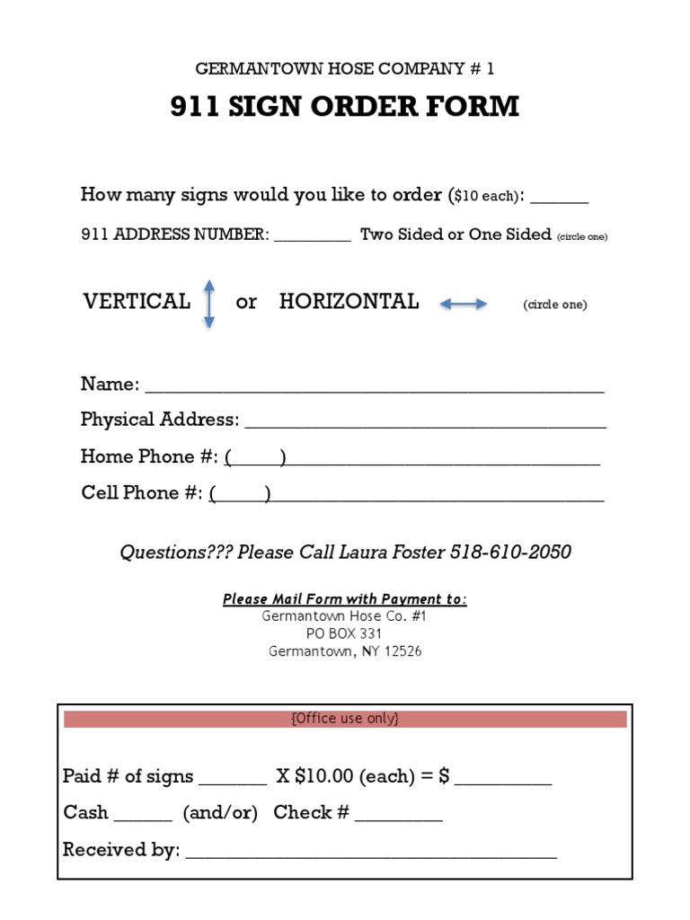 911signs Fillable | PDF