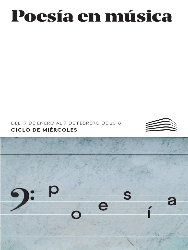 Poesía en Música PDF | PDF | Poesía | Ritmo
