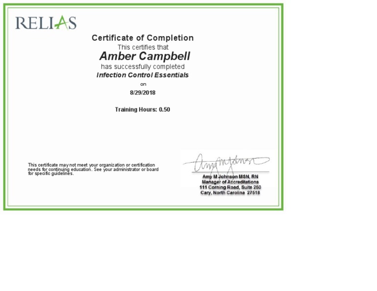Certificateofcompletion 4 | PDF