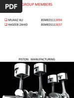 Engine Block Manufacturing Process | PDF | Casting (Metalworking) | Engines