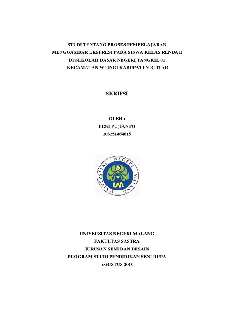 Contoh Skripsi PDF | PDF