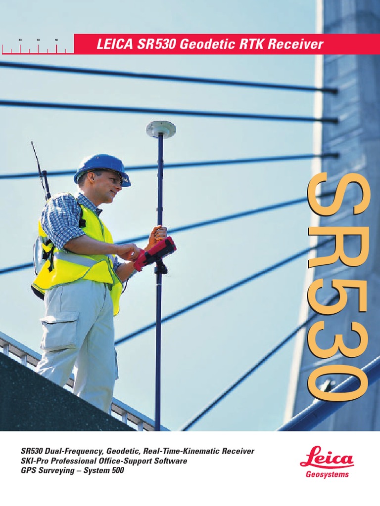 Leica SR530 PDF | PDF | Surveying | Global Positioning System
