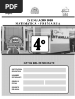 4° Evaluaciones Tipo ECE Comprensión Lectora de 4 | PDF