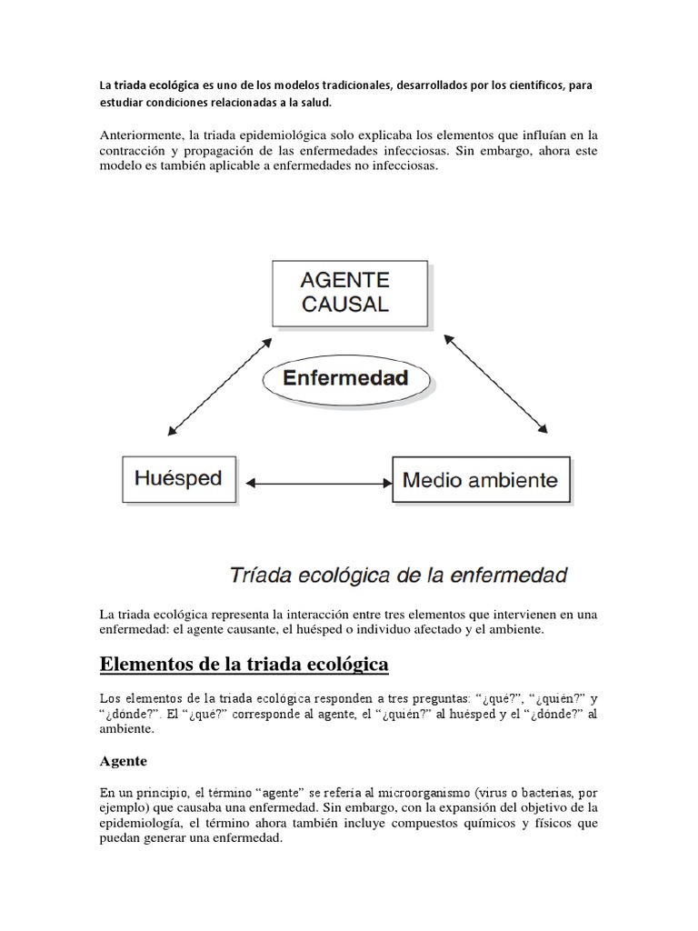 La Triada Ecológica | PDF | Malaria | Virus