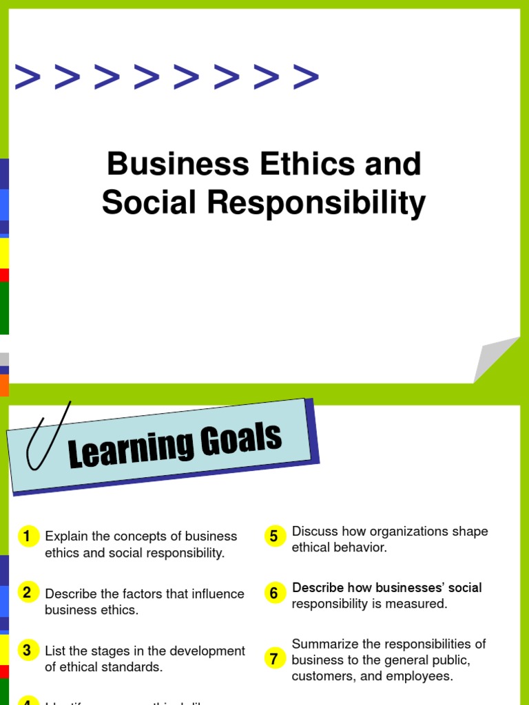 2.Business Ethics & Social responsibility.ppt | Business Ethics | Ageism