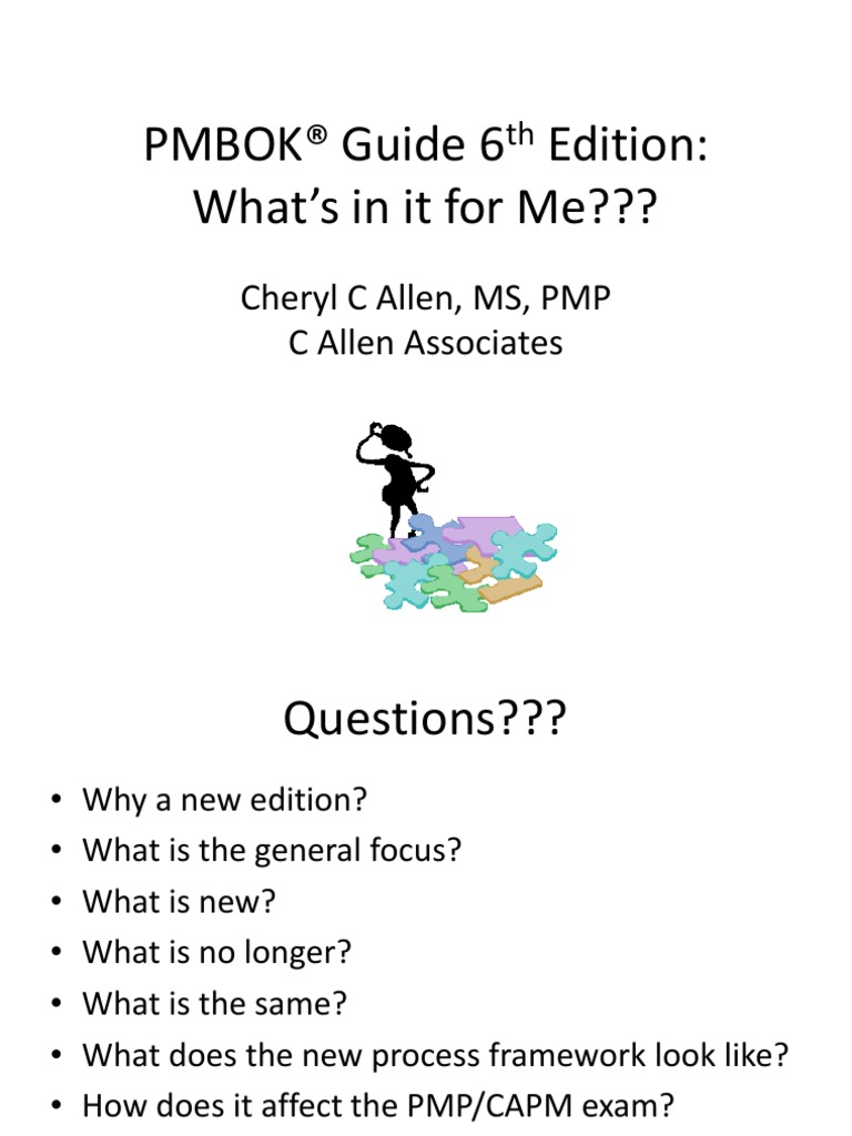 Pmbok Guide 6th | PDF | Project Management | Risk Management