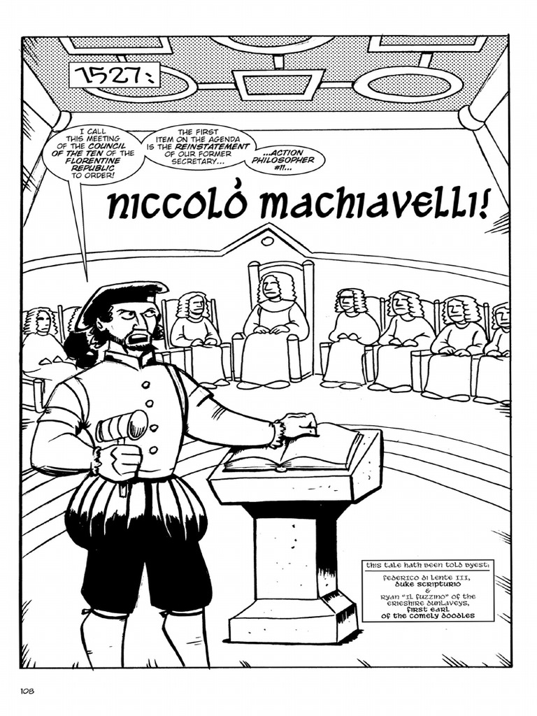 Machiavelli Action Philosophers PDF | PDF
