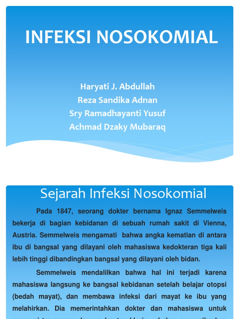 Infeksi Nosokomial | PDF