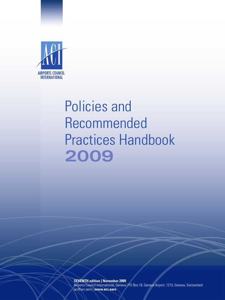 ACI Policies and Recommended Practices Seventh Edition FINAL v2 | PDF ...