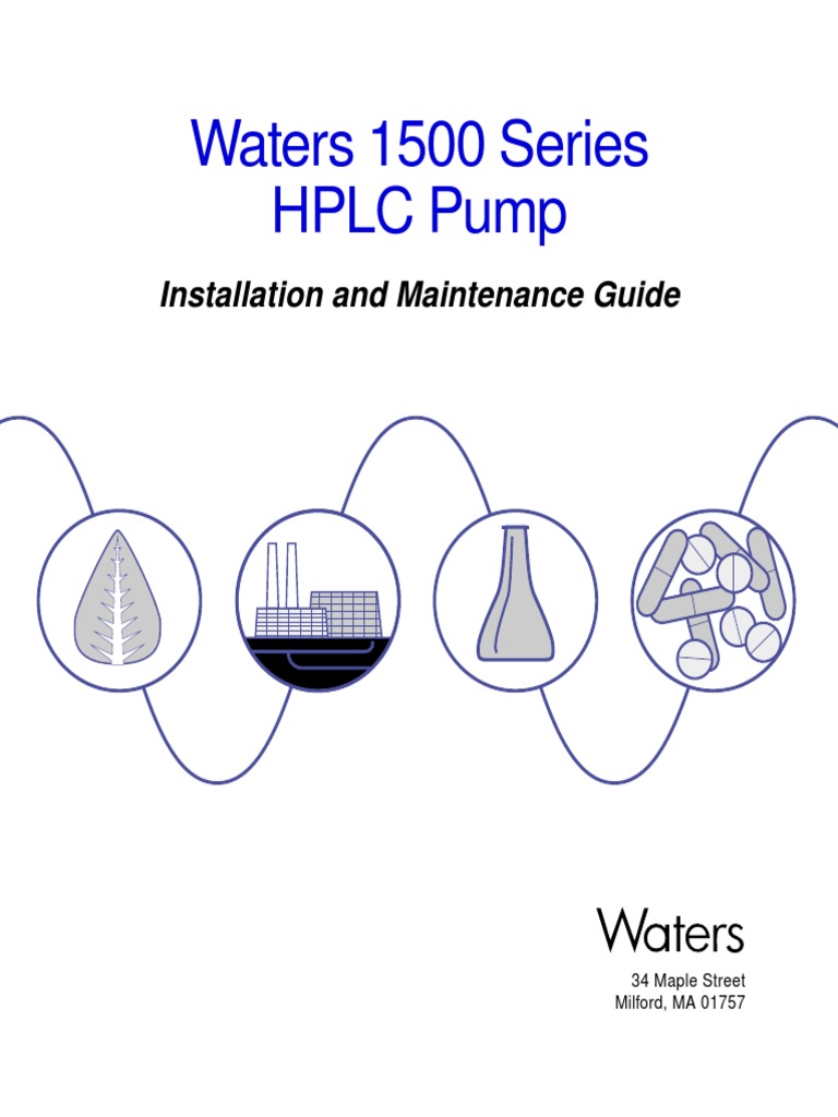 Waters Corp 1500 Series Water Pump | PDF | High Performance Liquid ...