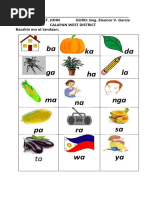 Grade 1 - Babala Worksheets | PDF