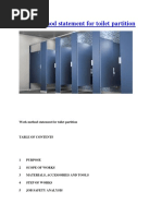 Work Method Statement For Plumbing and Sanitary Works | PDF | Plumbing ...