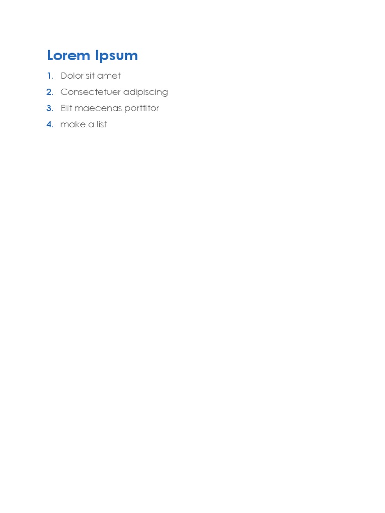 Key Points on Lorem Ipsum Usage | PDF | Science & Mathematics