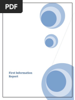 First Information Report (FIR) Template | PDF