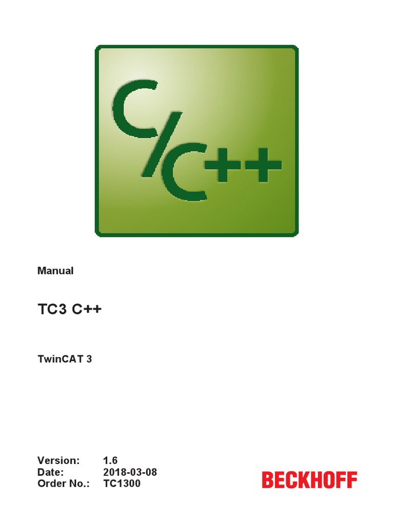 TwinCAT PLC | PDF | Microsoft Windows | Thread (Computing)