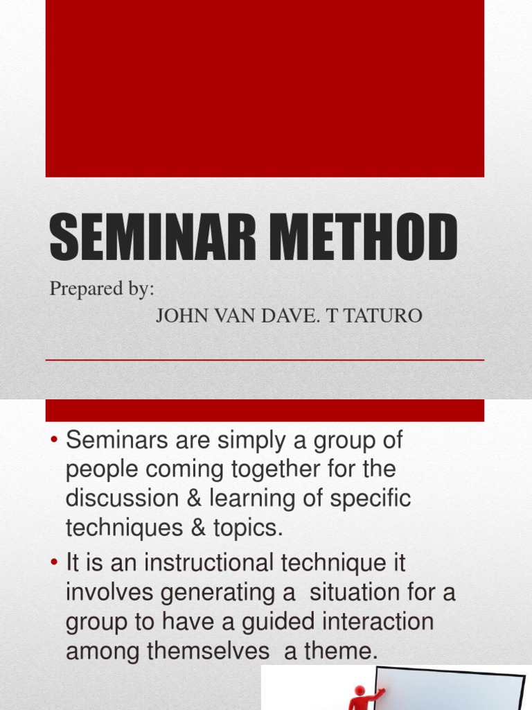 Seminar Method | PDF | Learning | Teachers