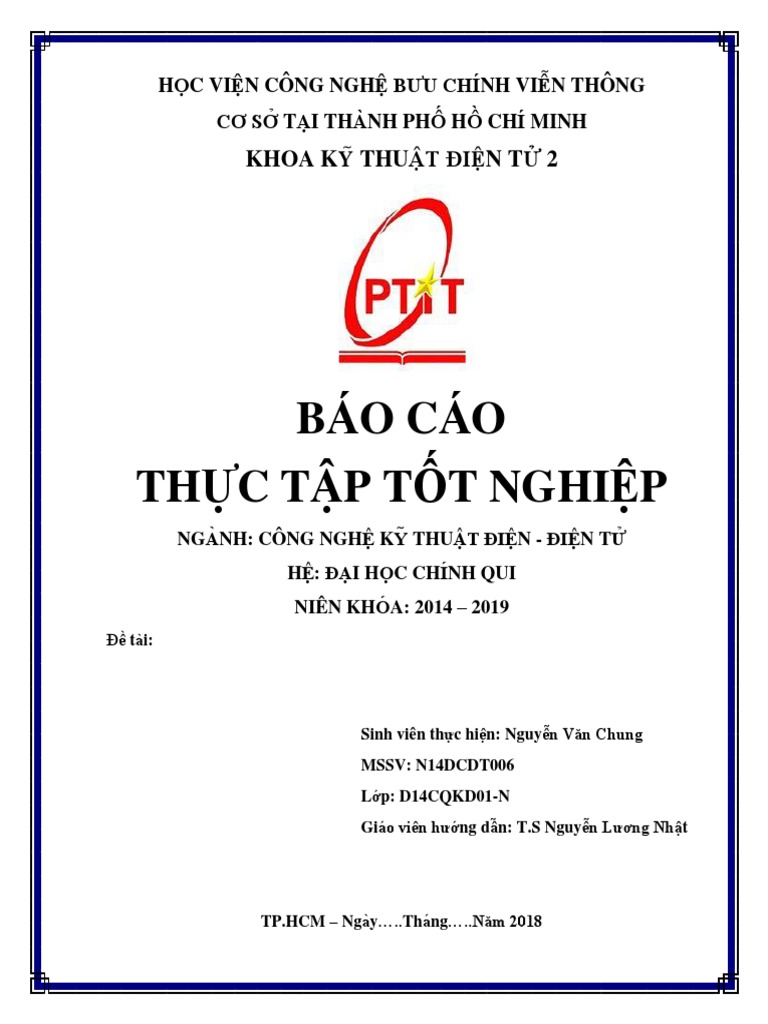 Bao Cao Thuc Tap | PDF