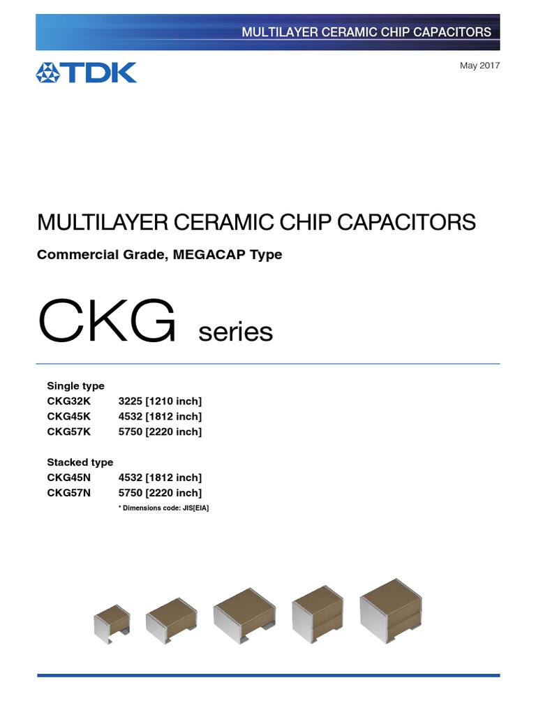 MLCC Commercial Megacap en | PDF | Capacitor | Electromagnetism