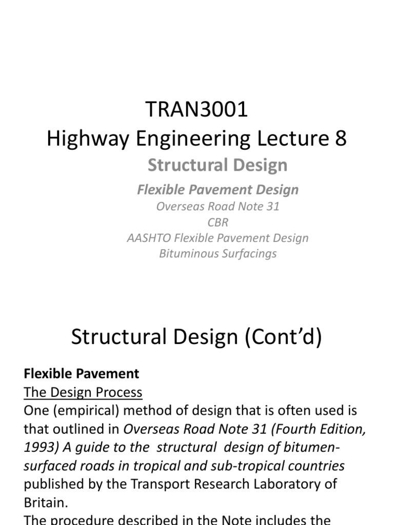 Flexible Pavement Design Guide | PDF | Road Surface | Asphalt