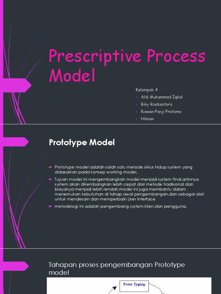 Prescriptive Process Model | PDF