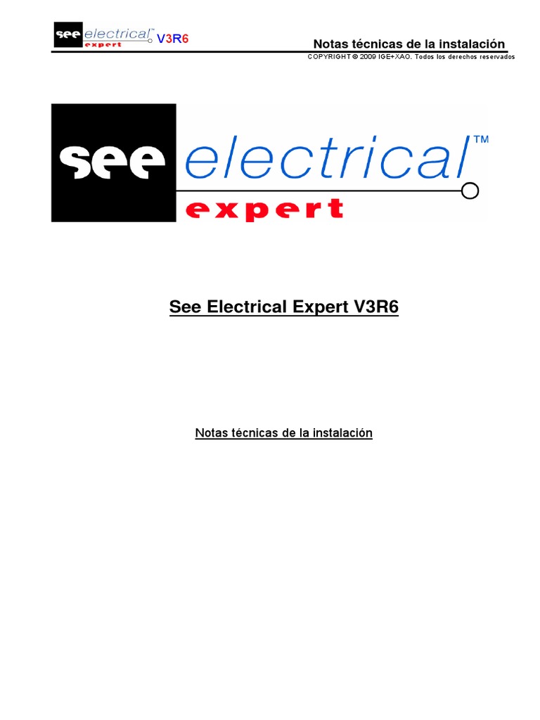 See Electrical Expert V3R6 | PDF | Software | Archivo de computadora