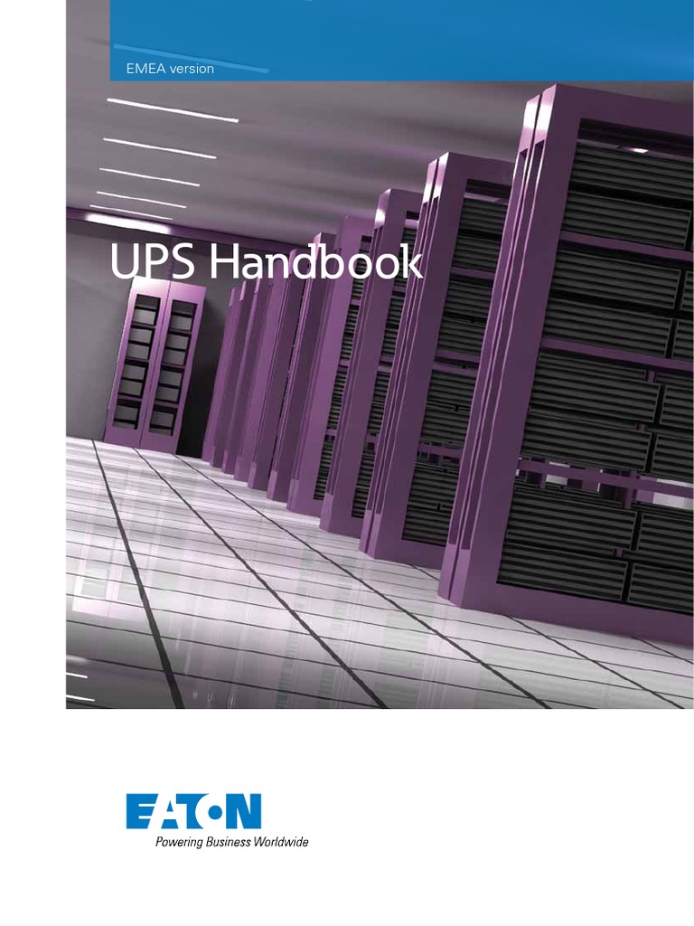 UPS Handbook Rev D Low PDF | PDF | Power Inverter | Direct Current