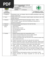 Sop Pemeriksaan Asam Urat Metode Poct | PDF