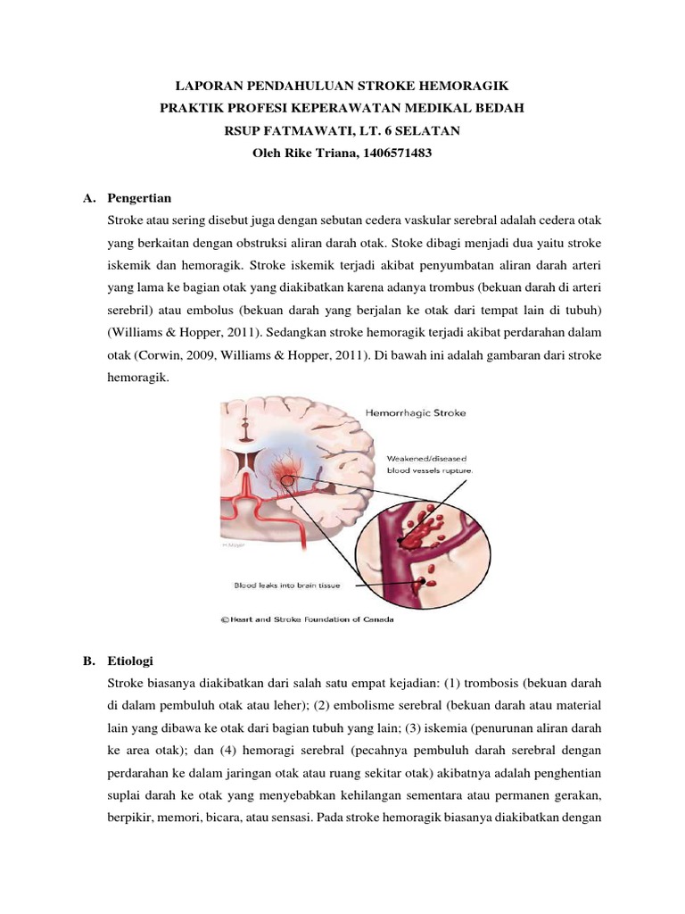 LP Stroke Hemoragik | PDF