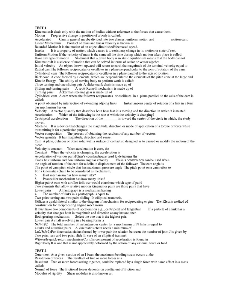 Duaso Quiz | PDF | Deformation (Engineering) | Welding