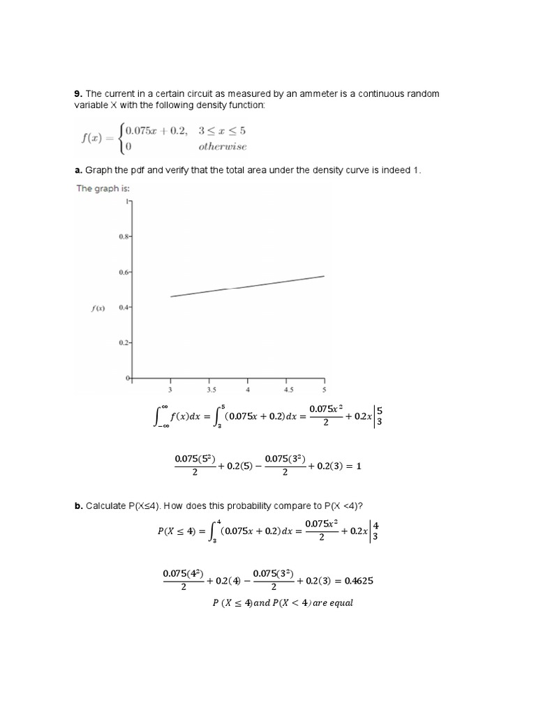 Solutions Statistics | PDF | Probability Distribution | Standard Deviation