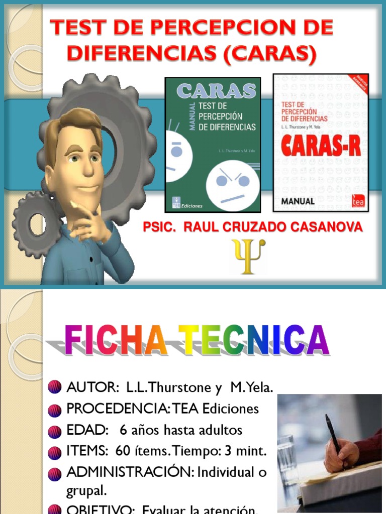 Test Caras | PDF | Epistemología | Cognición