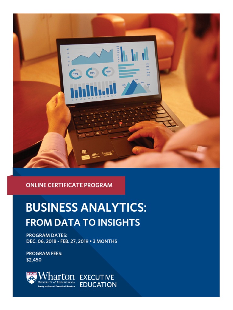 Business Analytics:: From Data To Insights | PDF | Predictive Analytics ...