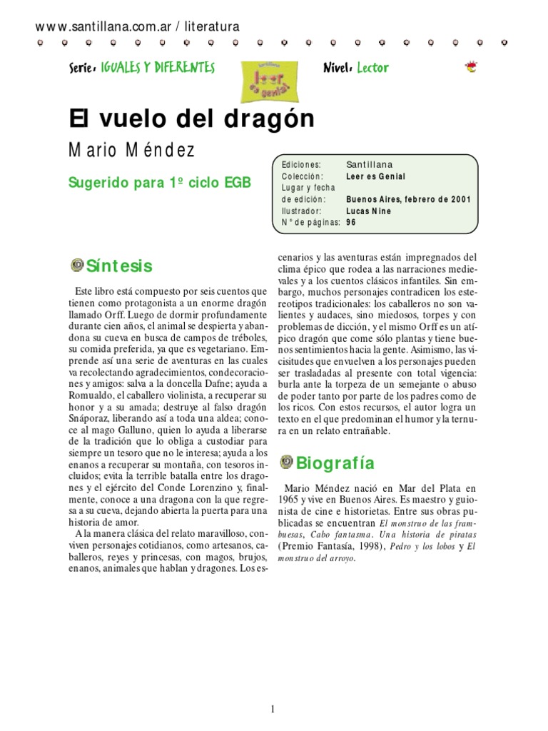 Guia Actividades Vuelo Dragon PDF | PDF | Continuar | Ocio