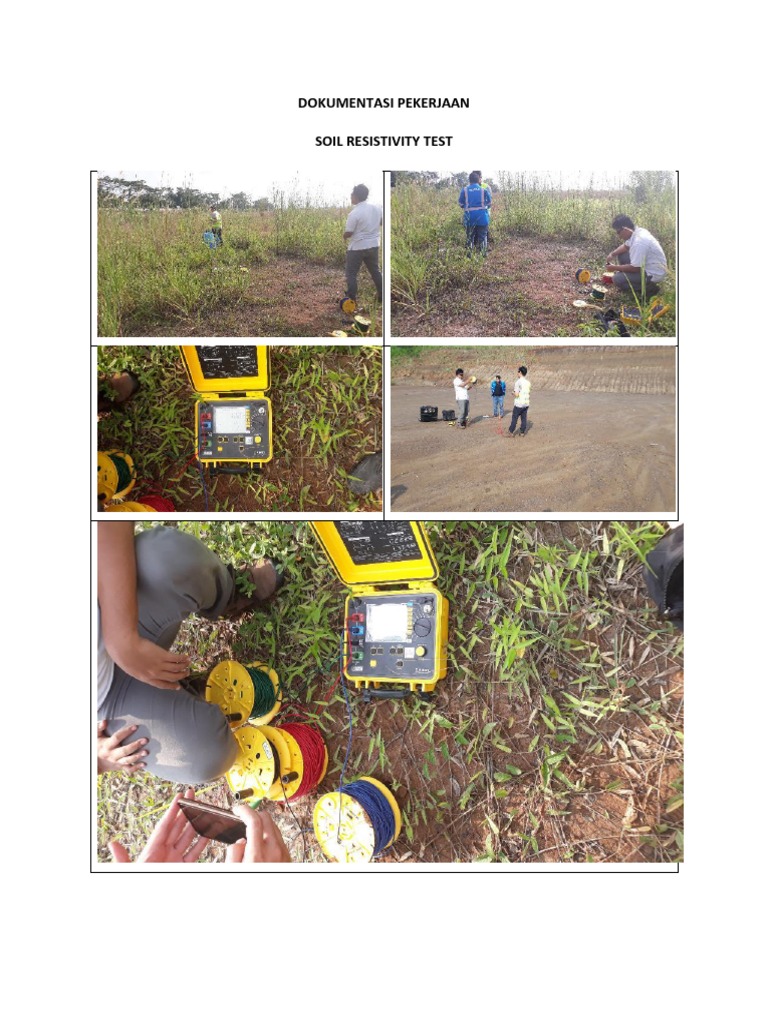Dokumentasi Pekerjaan Soil Investigation | PDF