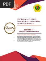 Proposal Gemastik | PDF