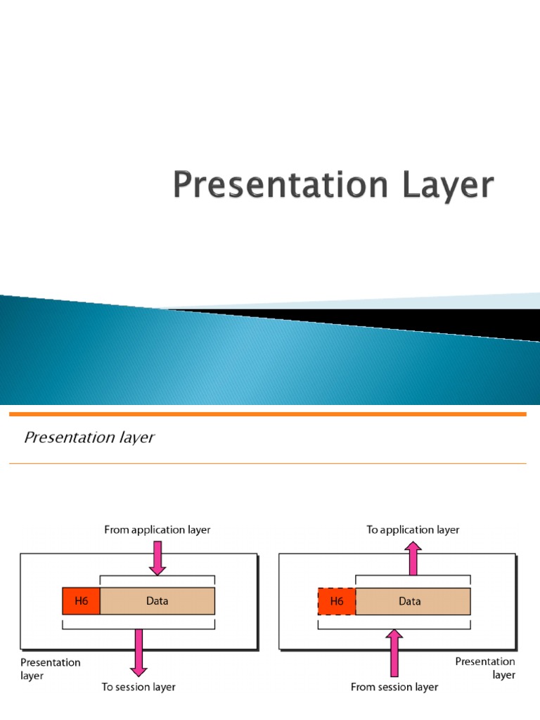 Presentation Layer | PDF