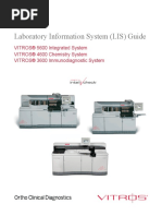 J32799 - EN, Laboratory Information System (LIS) Guide Vitros | PDF | Ascii | Computer Data