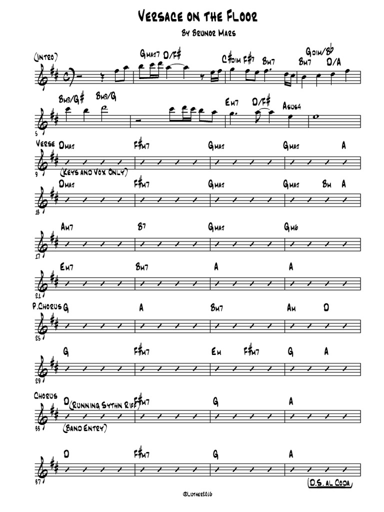 Versace On The Floor | PDF | Leisure