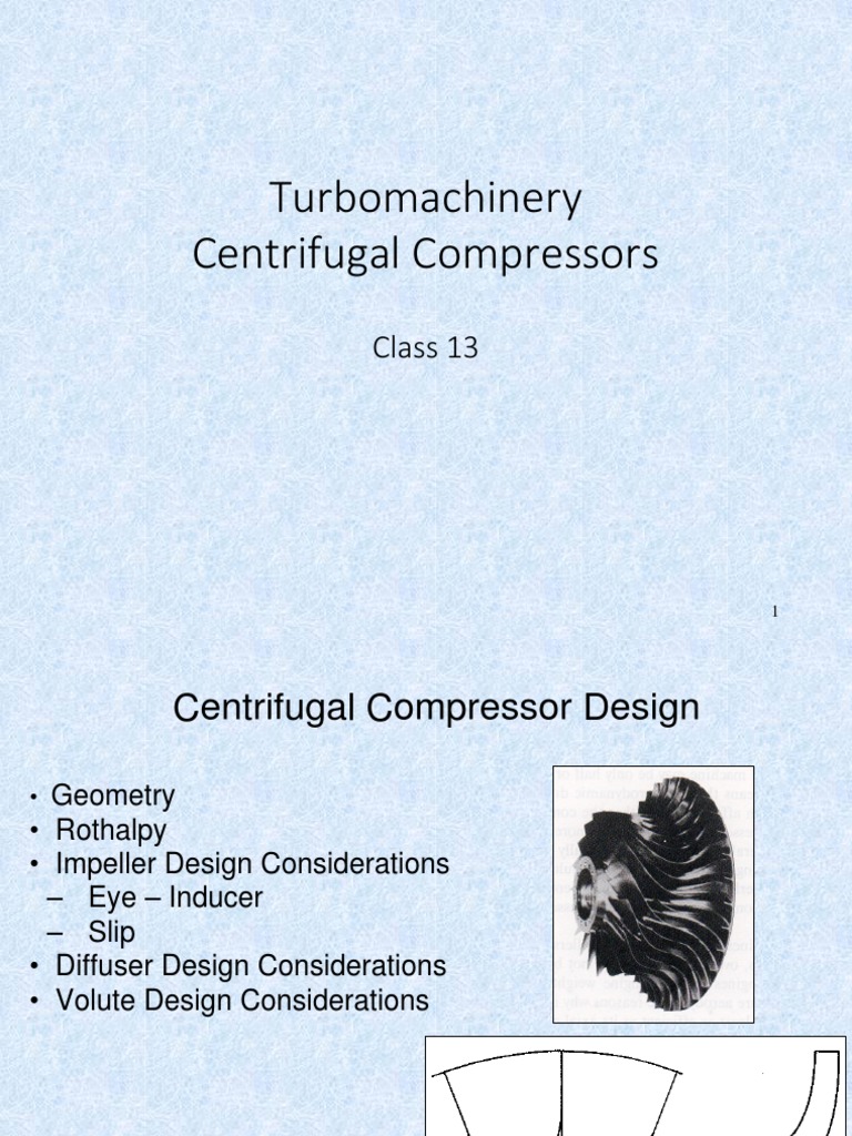 Centrifugal Compressors | PDF | Chemical Engineering | Fluid Dynamics
