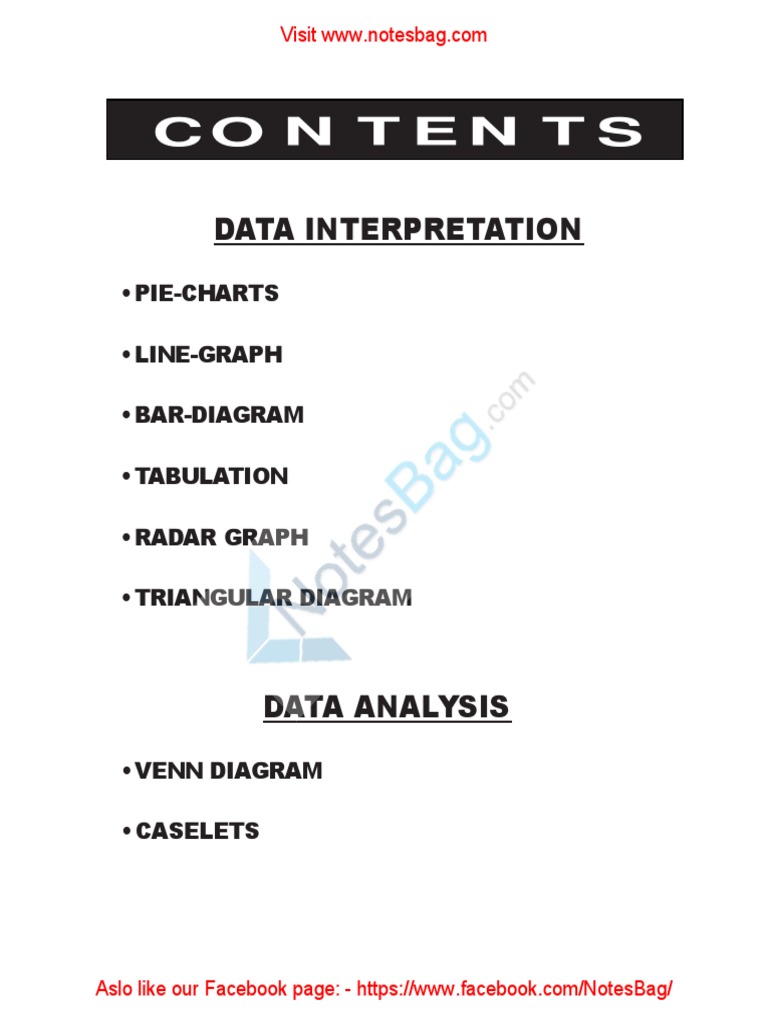 Data Interpretation | Download Free PDF | Pie Chart | Business